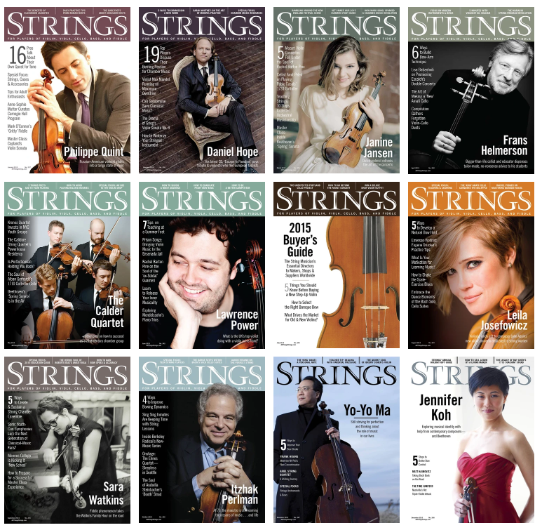 Digital Archives – Strings Magazine