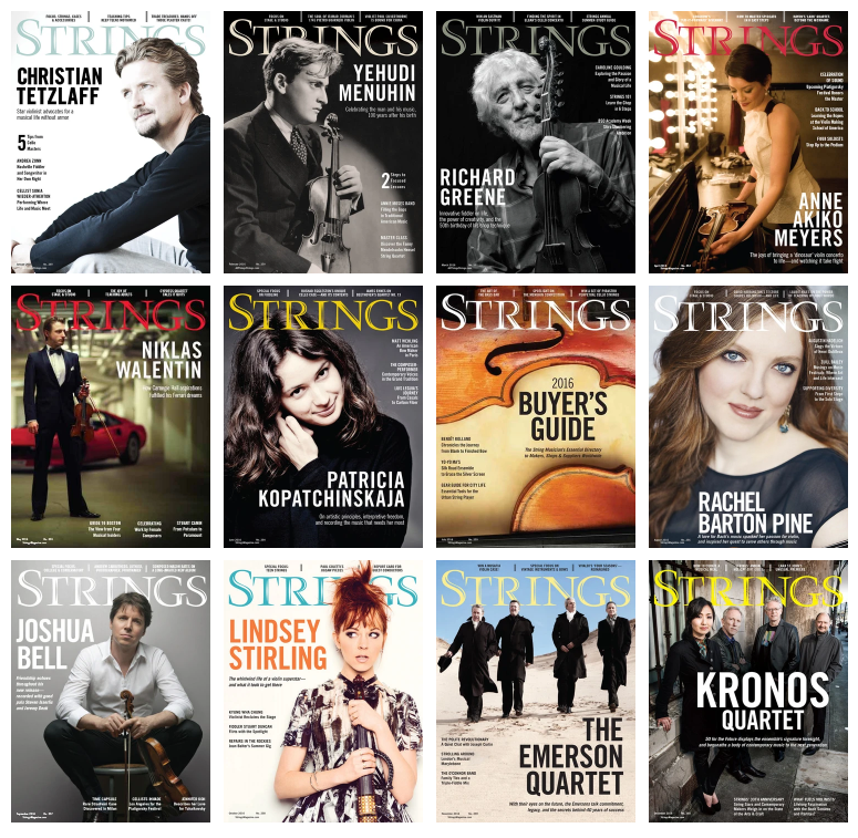 Digital Archives – Strings Magazine